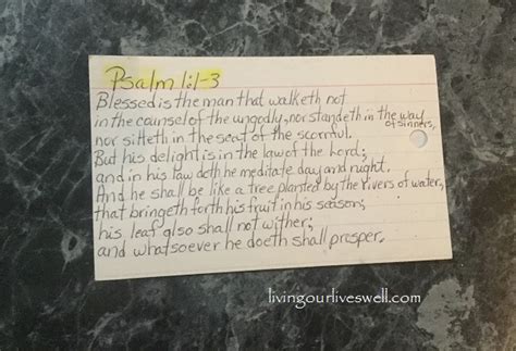 Living Our Lives Well Promises From Psalms Psalm 11 3