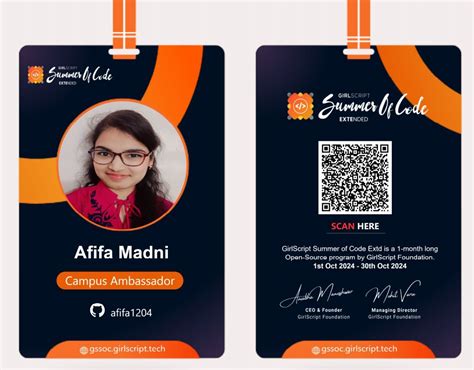 Afifa Madni On Linkedin Gssoc Campusambassador Opensource Girlscript