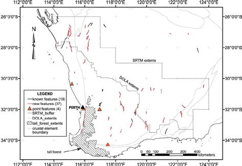 Coverage Of The Digital Elevation Model Dem Data Sets Investigated As