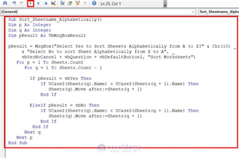 How To Sort Excel Sheet By Name 4 Easy Methods Exceldemy