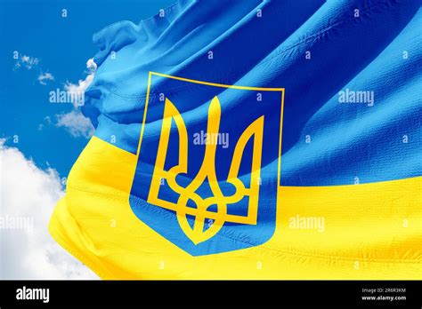 The Flag Of Ukraine Is A Banner Of Two Equally Sized Horizontal Bands