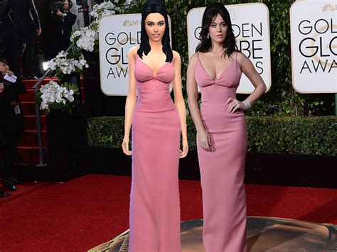 Katy Perrys Golden Globes Dress The Sims 4 Catalog