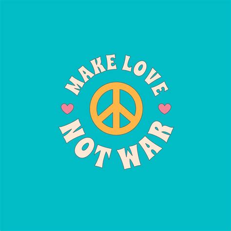 Zum Turnen Premium Vector Make Love Not War 2 Make Love Not Warcraft