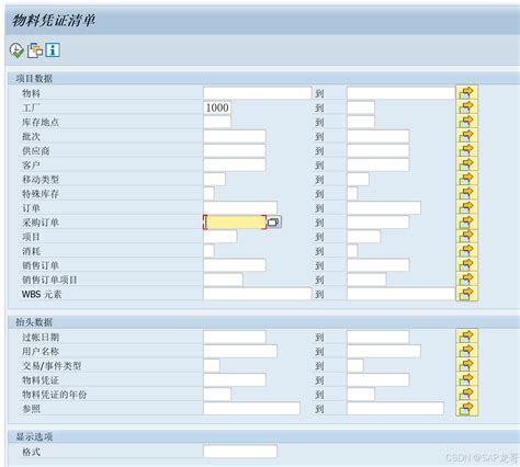 Sap Mm 变式的设置sap变式怎么设置 Csdn博客