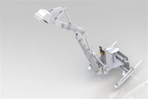 挖掘机铲斗solidworks 2011模型图纸下载 懒石网