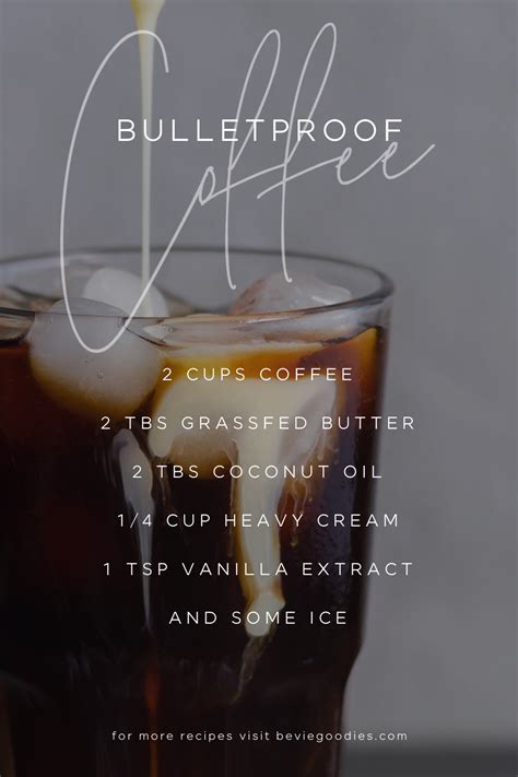 Bulletproof Coffee 사용자 지정 가능 Pinterest 템플릿 Shutterstock