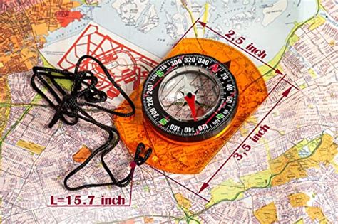 Orienteering Compass Hiking Backpacking Compass Advanced Scout