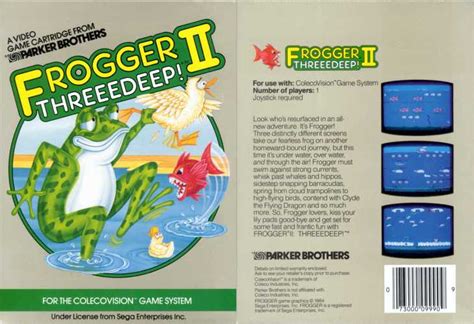 Frogger II Threeedeep Top S Games