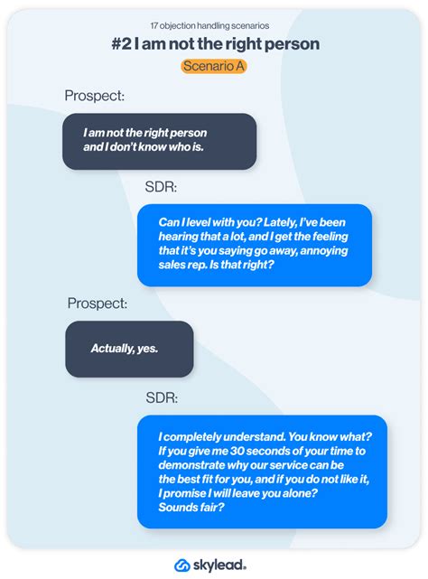 Objection Handling Playbook Winning Scenarios Skylead