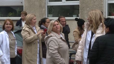 Телевизија 24 Независниот синдикат на здравствени работници денеска повторно излезе на протест