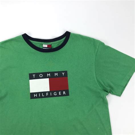 Authentic Vintage Tommy Hilfiger Classic Flag Logo Depop