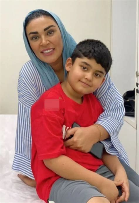 عکس تصویری تازه از زیبا بروفه و پسرش بعد از مدت‌ها