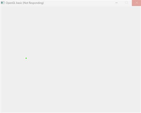 C OpenGL Surfaced Qt 6 5 Application Window Not Responding Stack