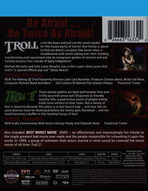 Troll Troll 2 Double Feature Blu Ray 1986 Dvd Empire