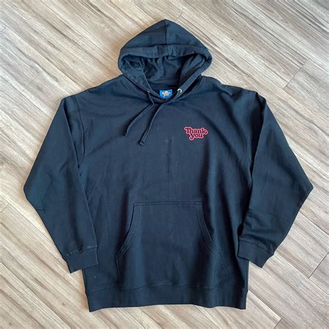Худи Thank You Logo Black купить в Спб в skateshop.ru с доставкой