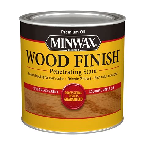 Minwax Stain Colonial Maple 8 Oz Las Hardwoods