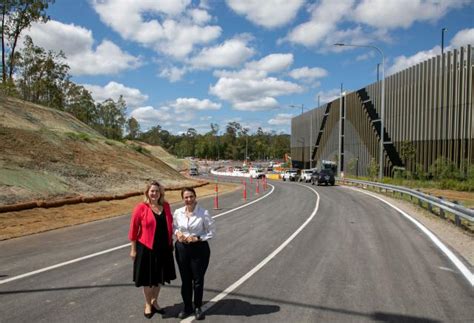 Centenary Motorway Exit 32 Reopens To Springfield Commuters Ipswich