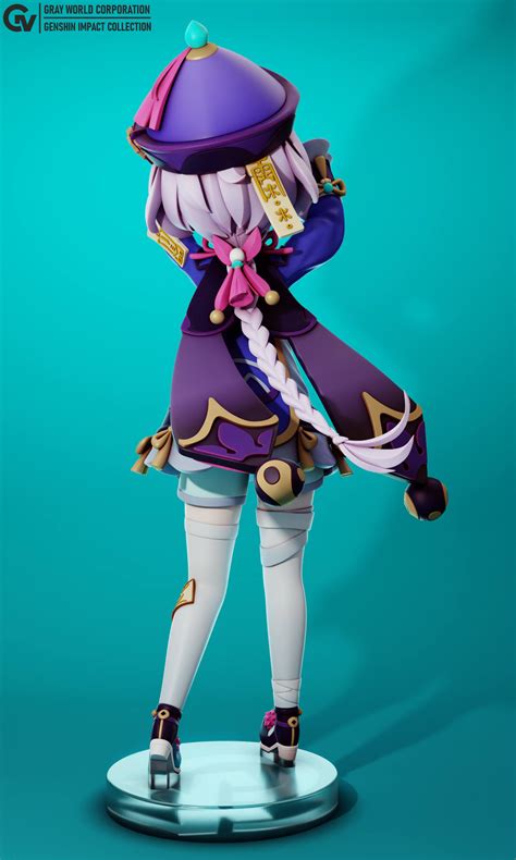 Qiqi Genshin Impact 3d Print Model By Gray World Corporation