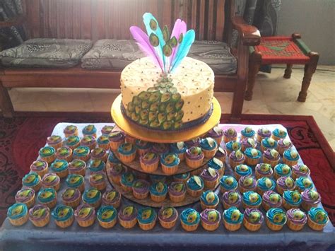Lmis Cakes And Cupcakes Ipoh Contact 012 5991233 Peacock Feather