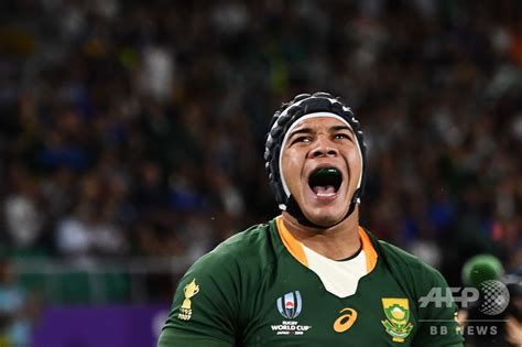 コルビが2トライの活躍！南アフリカが数的不利のイタリアを一蹴 ラグビーw杯 写真22枚 国際ニュース：afpbb News