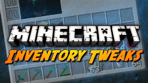 Inventory Tweaks Mod 11221112 Auto Switching Sorting