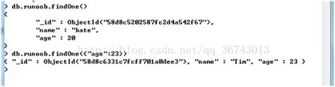mongodb中的findone 方法的用法 csdn博客