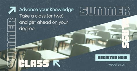 College Summer Class Facebook Ad Brandcrowd Facebook Ad Maker College Summer Class Facebook Ad Brandcrowd Facebook Ad Maker