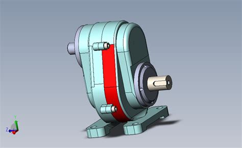 一级变速箱 Solidworks 2013 模型图纸下载 懒石网