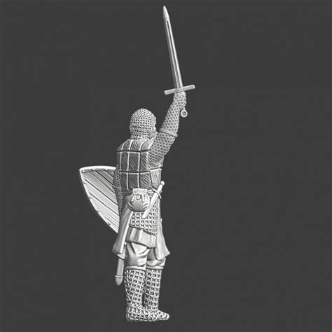 3d Printable Medieval Crusader Deus Vult By Northern Crusades Miniatures