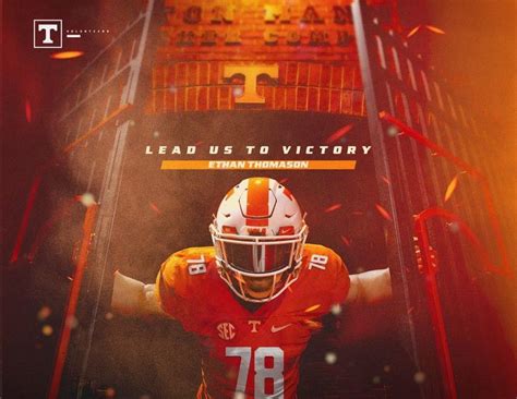 Ethan Thomason Ethanthomason77 On X Tennessee Football Sport Poster Design Sport Poster
