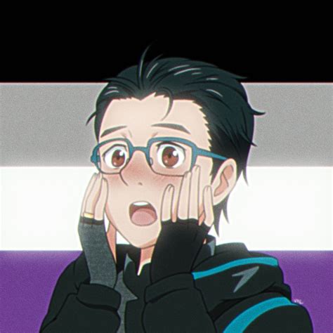 Yuri K Asexual Pride Pfp Asexual Pride Lgbtq Pride Ice Icon
