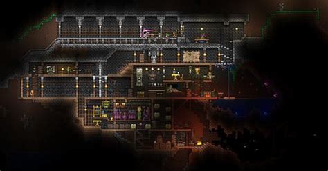 Minecart Station Ive Been Working At Terraria House Ideas Terrarium Fantasy City