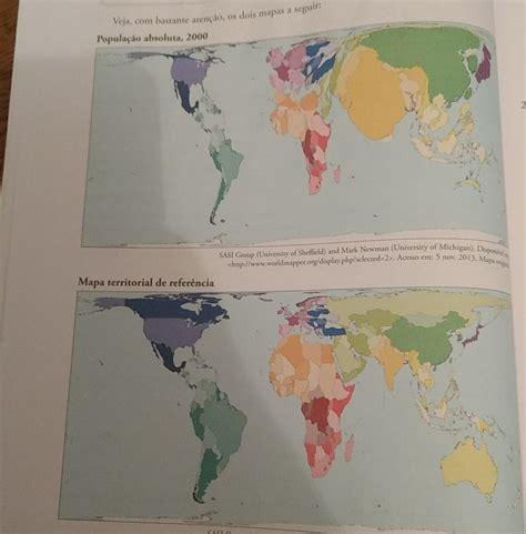 Qual Dos Dois Mapas Está Mais Próximo Dos Mapas Múndi Até Agora