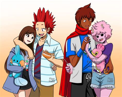 Kirishima Mina Ashido Y Ocs By Floonasif On Deviantart
