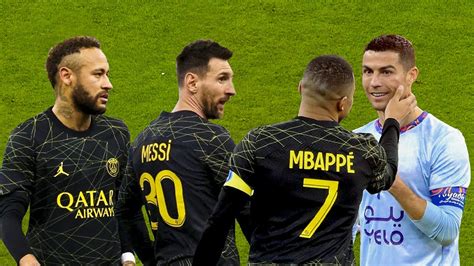 The Day Messi Ronaldo Mbappe Neymar Showing Their Class In 2023