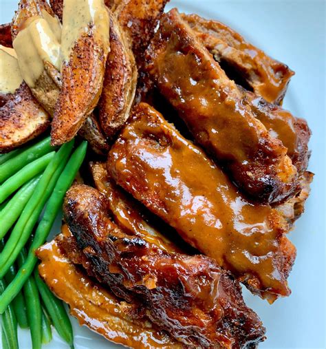 Oven Baked Bbq Pork Ribs Dining By Kelly