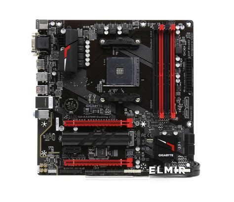 Материнская плата s-AM4 AMD X370 GigaByte GA-AX370M-Gaming 3 mATX ...