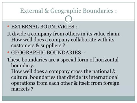 Presentation On Boundaryless Organization Ppt