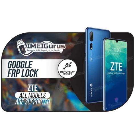 ZTE GOOGLE ACCOUNT FRP INSTANT REMOTE REMOVAL REMOTE SERVICE IMEI Gurus LLC