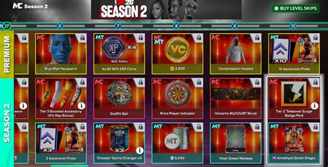 All Nba 2k26 Season 2 Rewards Nba 2kw