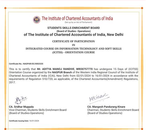 aditya randive on linkedin i recently completed the icitss oc cource