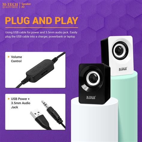 Jual Speaker M Tech Multimedia PC Komputer Laptop A2 Shopee Indonesia