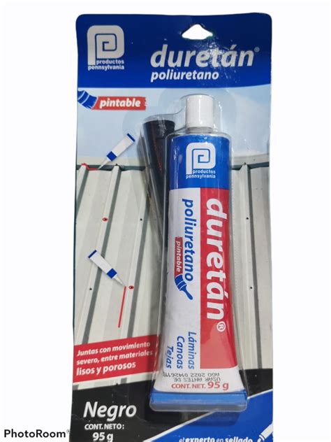 Duretan Poliuretano Color Negro 95g Ferreteria San Isidro