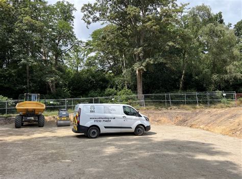 Progress Continues Excavation And Installation Of Piling Mat At Cj