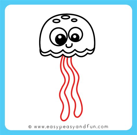 How To Draw A Jellyfish From Spongebob Step By Step