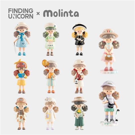 Finding Unicorn Molinta Spring List New Series Blind Boxes Finding