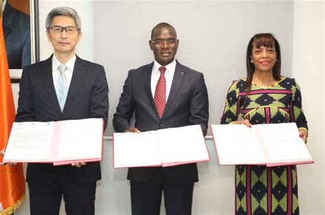 Côte Divoire Plus Dun Milliard De Fcfa Du Japon Pour Le