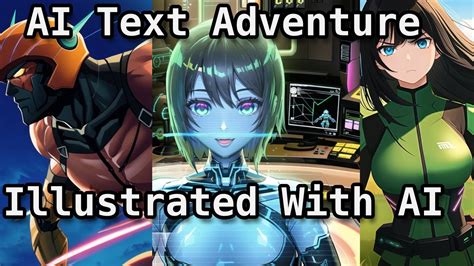 project genetics an ai text adventure narrated and illustrated