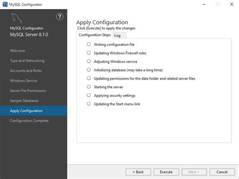 mysqlをwindowsにインストール