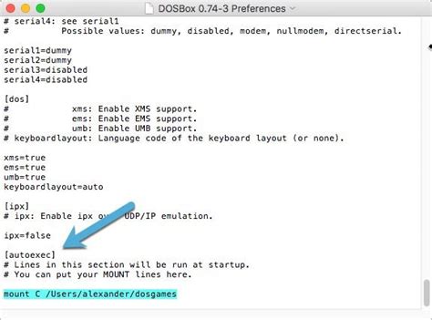 Dosbox Mount Hetycave